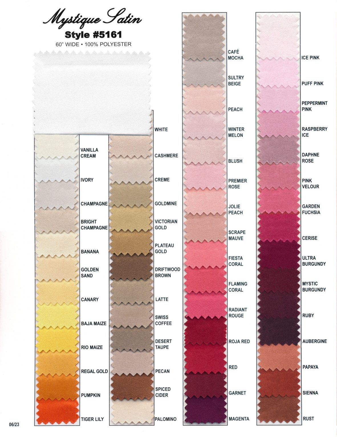 Mystique Satin | Oriole Textile Co.